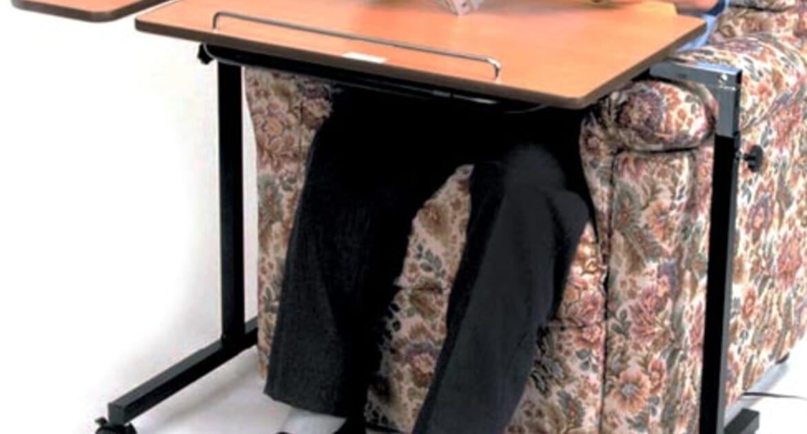 Fully Adjustable Chair Table - Complete Care Shop