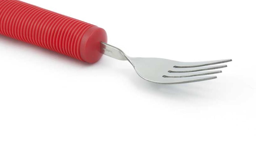 Bendable Fork - Red - Complete Care Shop