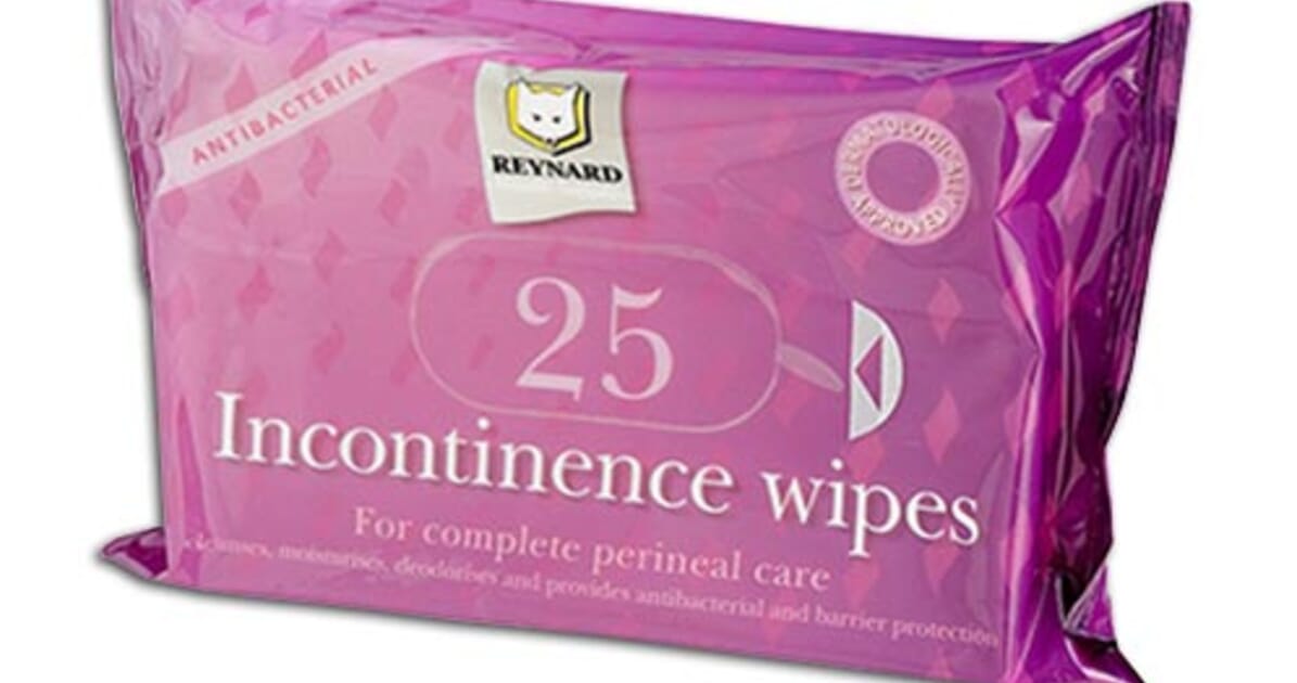 Incontinence Wet Wipes - Case of 12 - Complete Care Shop