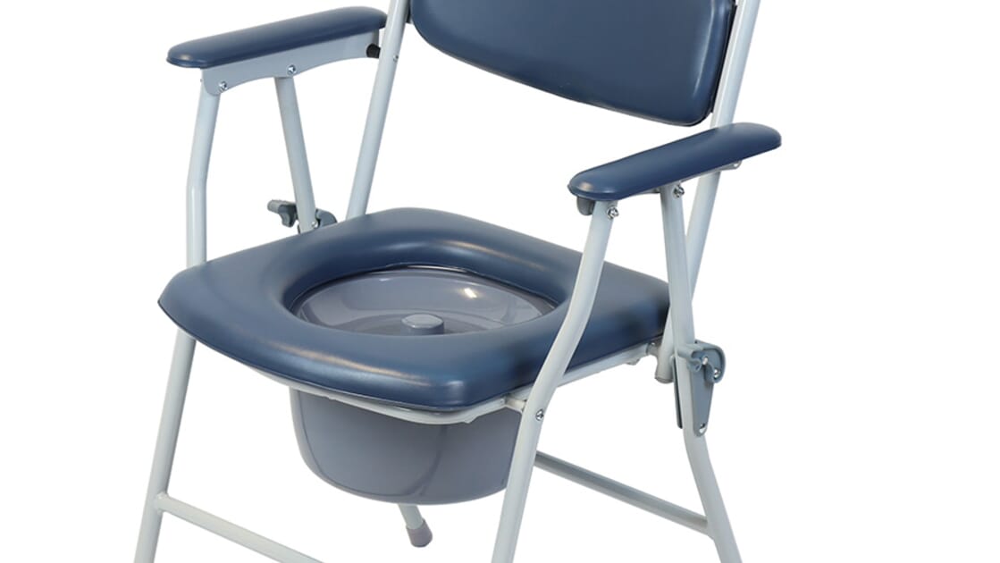 NRS Healthcare Dovedale Folding Commode - Complete Care Shop