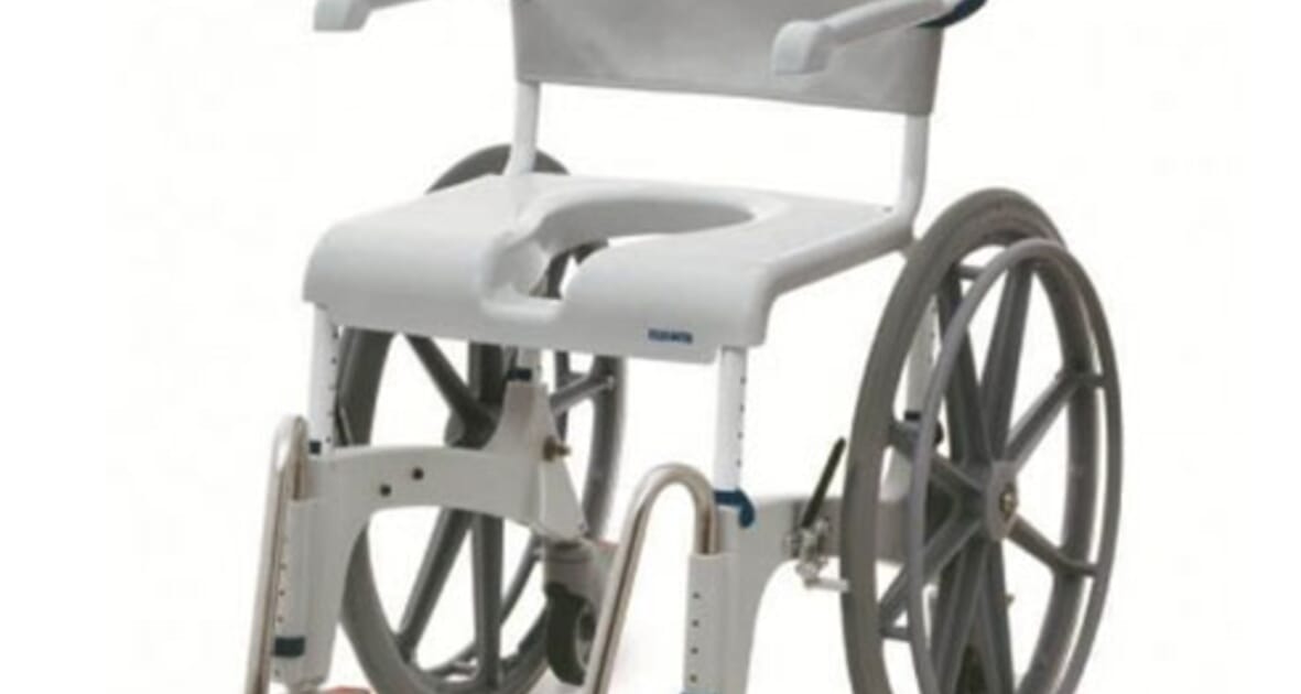 Ocean Shower Chair Commode - Self Propelled - Complete Care Shop