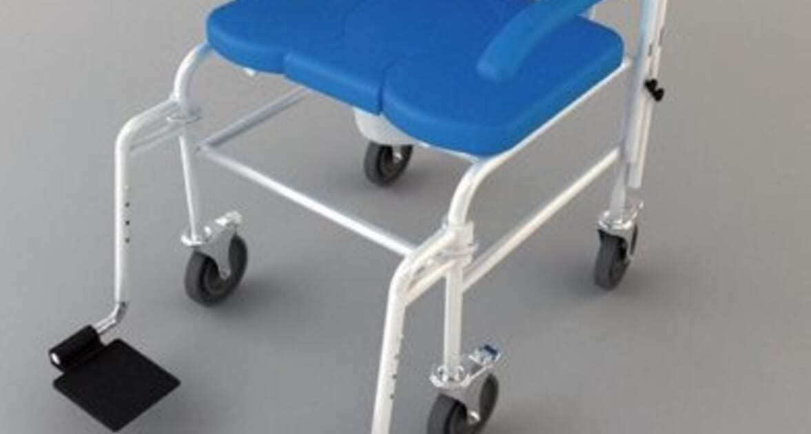 Heavy Duty Wheeled Commode - Complete Care Shop