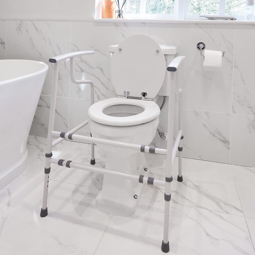 NRS Healthcare Nuvo Open Back Toilet Frame
