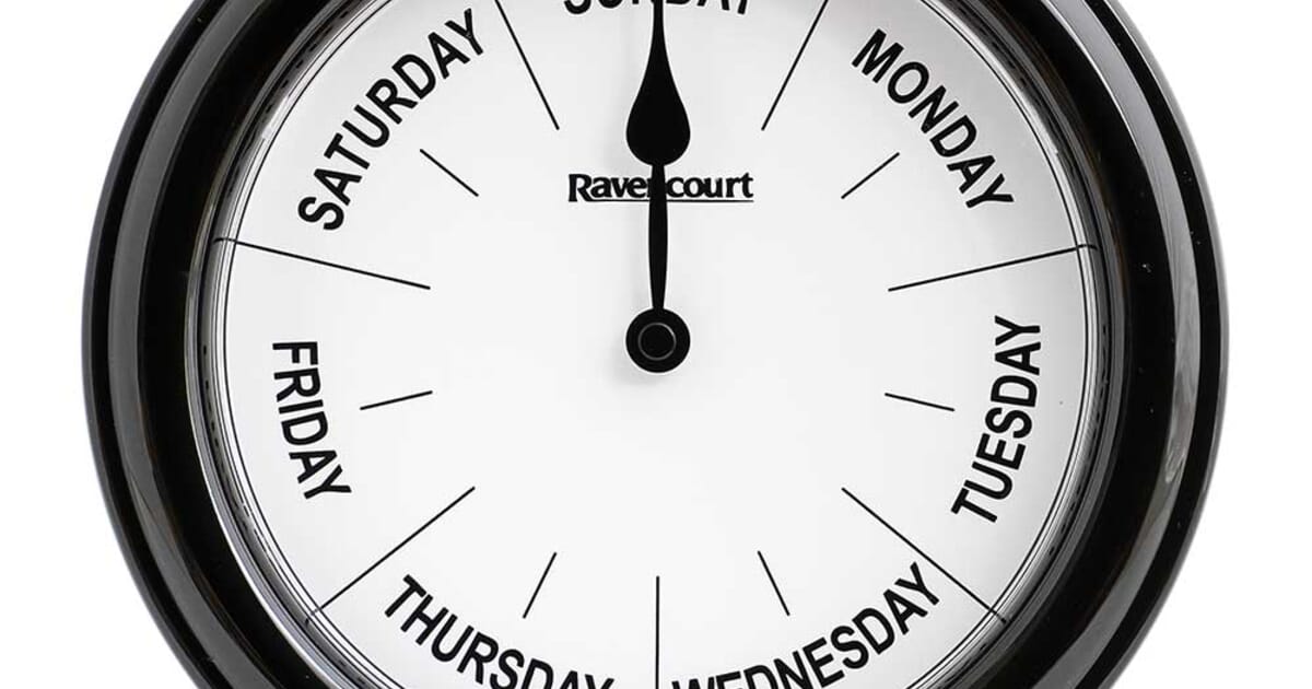 Day Clock - Complete Care Shop