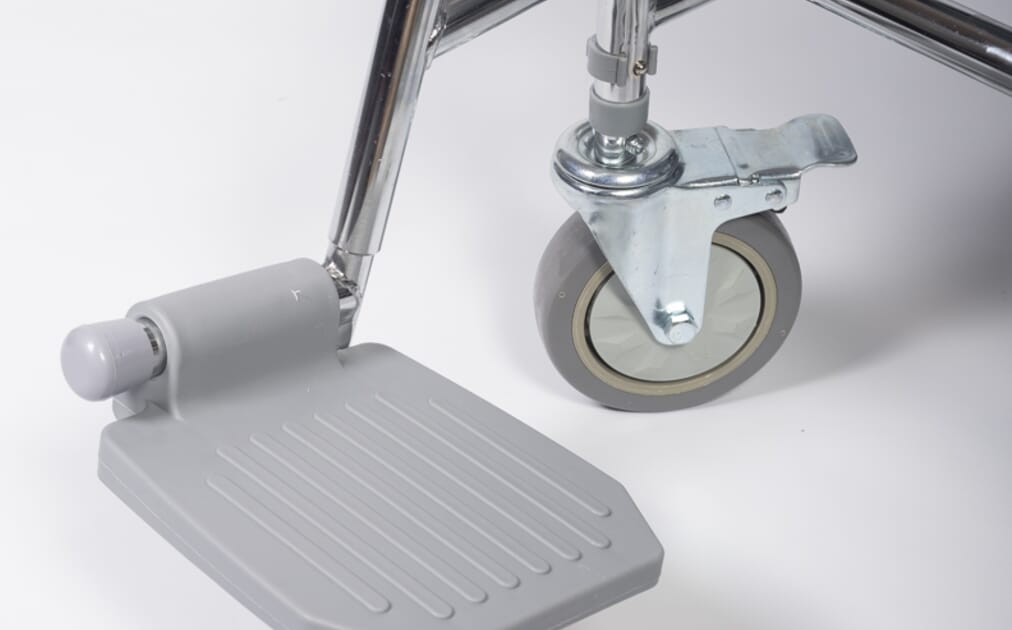 NRS Healthcare Wheeled Commode Footrests - Complete Care Shop